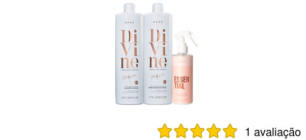 Kit Braé Divine Essential Trio Salon | Beleza na Web